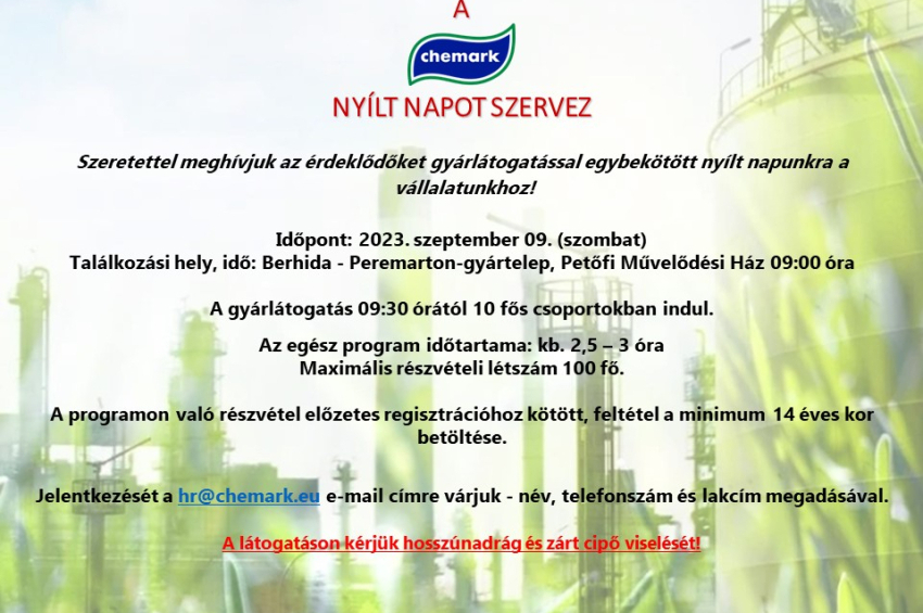 CHEMARK | Növényvédőszer formálás, töltés, kiszerelés